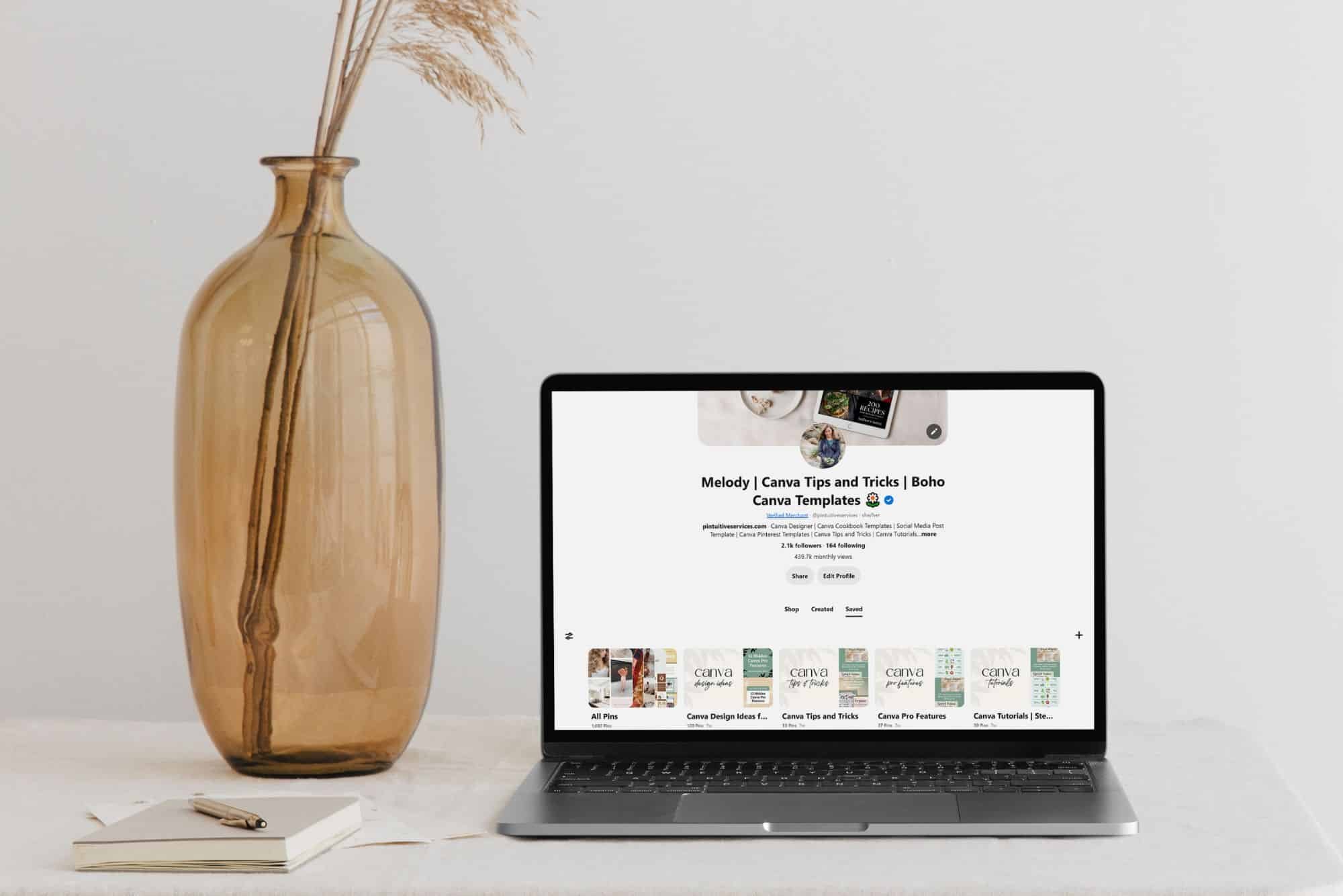 How to Make Custom Pinterest Board Covers with Canva