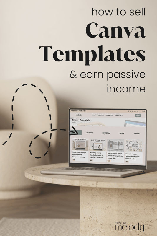 How to Sell Canva Templates & Earn Passive Income