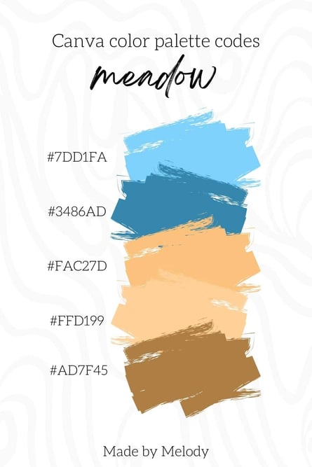 30+ Canva Color Palette Ideas Inspired by Nature