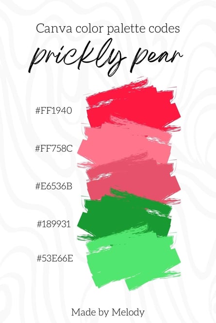 30+ Canva Color Palette Ideas Inspired by Nature